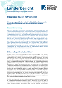 Integrated Review Refresh 2023 - www.kas.de - Konrad-Adenauer-Stiftung