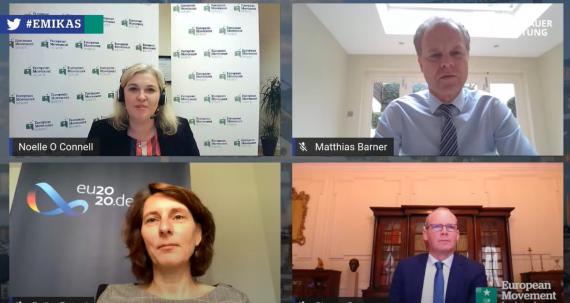 Minister Simon Coveney and H.E. Deike Potzel highlight Ireland ...