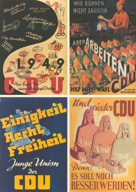 Wahlprogramme und -slogans - Geschichte der CDU - Konrad-Adenauer-Stiftung