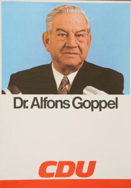 Alfons Goppel - Geschichte der CDU - Konrad-Adenauer-Stiftung
