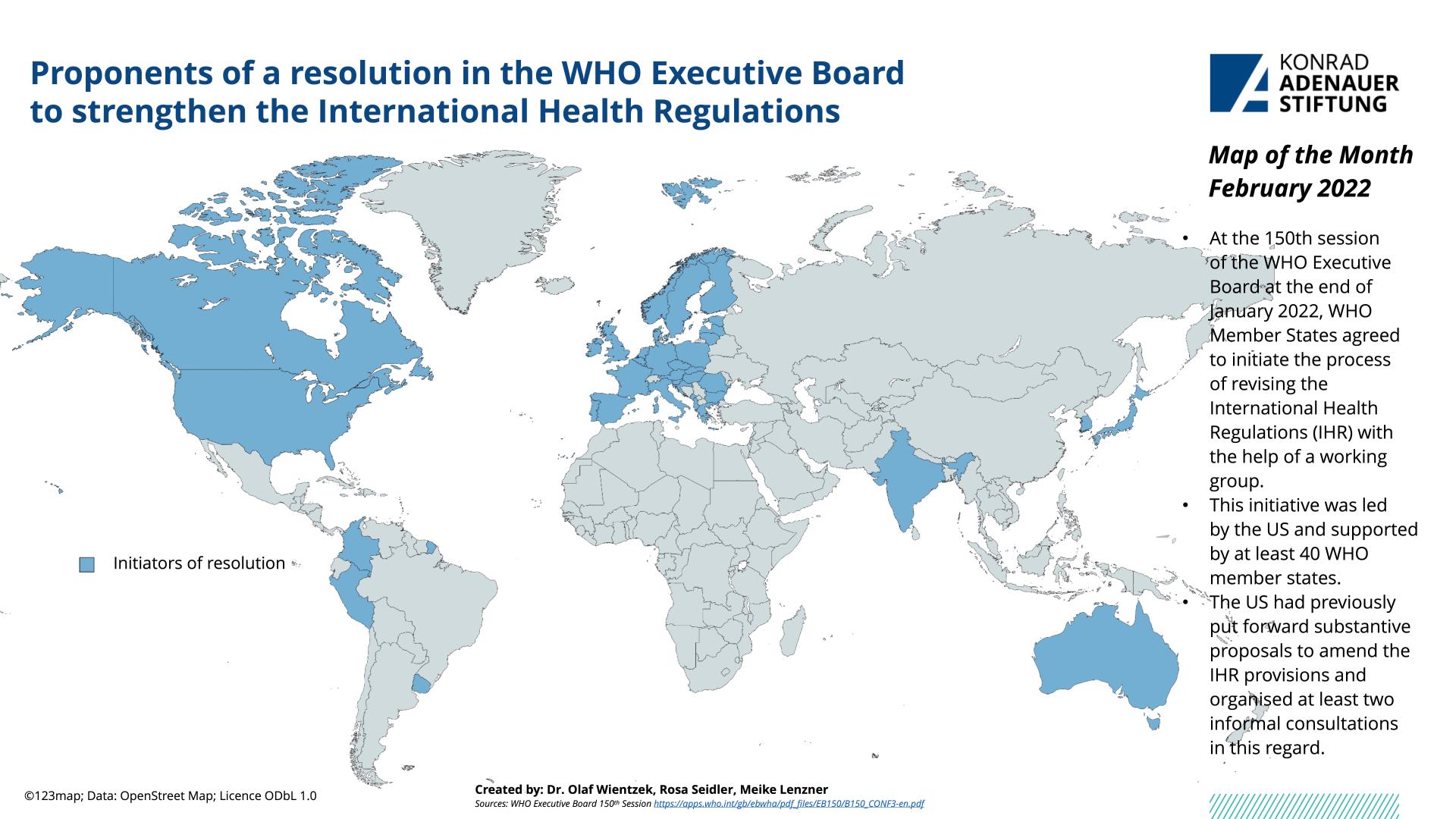 Strengthening of International Health Regulations in the WHO Executive ...