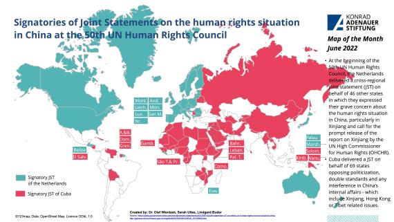 Joint Statements on human rights situation in China at the 50th UN ...