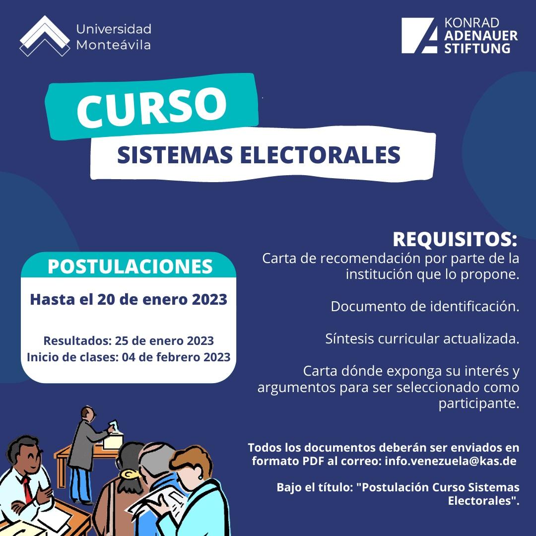 Akademisches Jahr Wahlsysteme - Auslandsbüro Venezuela - Konrad ...
