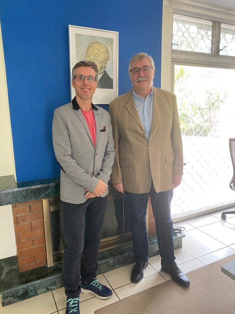 Reunión con el Director de la Escuela de Negocios Alemana, Sr. Jürgen ...