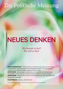 Neues Denken – wo kommt es her? Wo geht es hin? - Die Politische ...