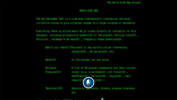 6. August 1991: Die weltweit erste Website geht online - Geschichtsbewusst - Konrad-Adenauer ...