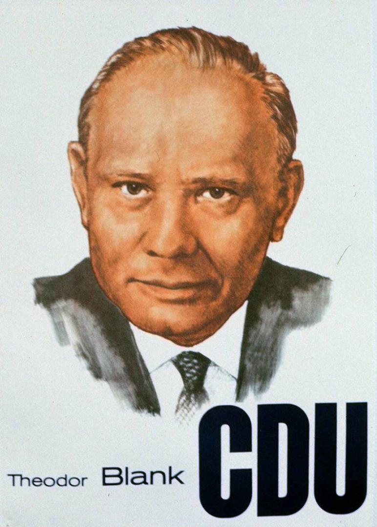 Theodor Blank - Geschichte der CDU - Konrad-Adenauer-Stiftung
