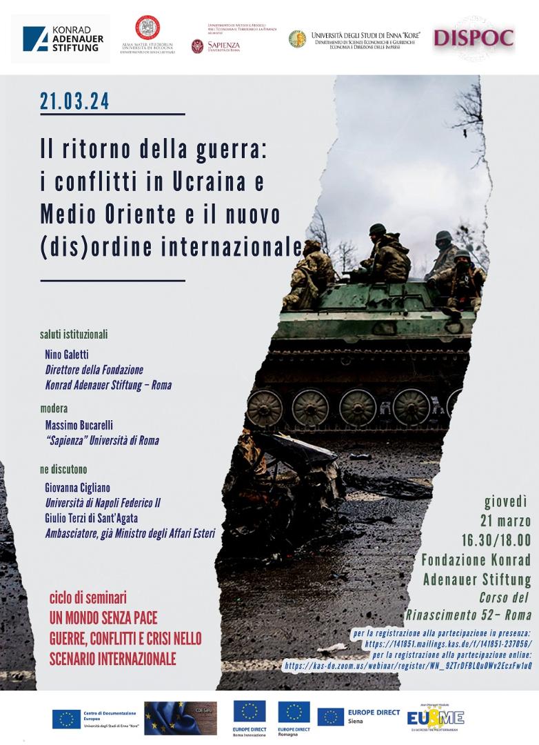 Die Konflikte in der Ukraine und im Nahen Osten und die neue ...