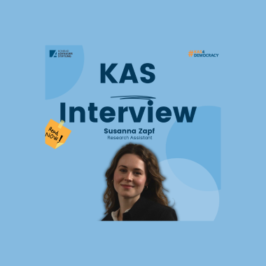 KAS Interview: Meet Susanna Zapf - Foundation Office South Africa ...