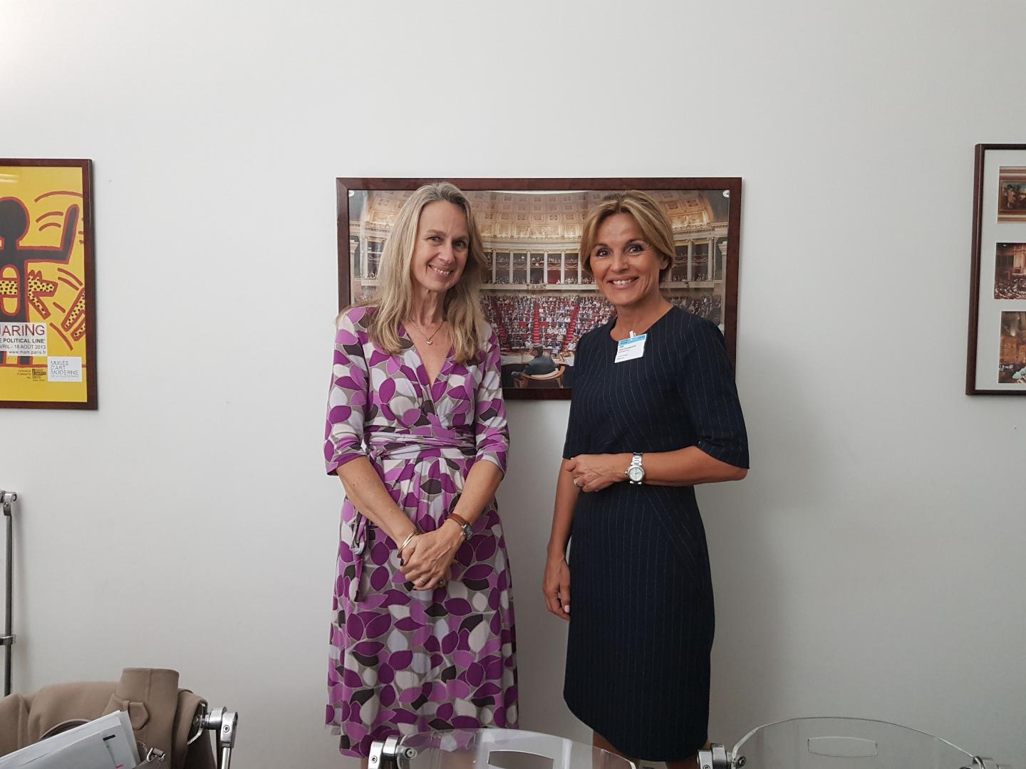 Bundestagsabgeordnete Michaela Noll in Paris - Auslandsbüro Frankreich ...