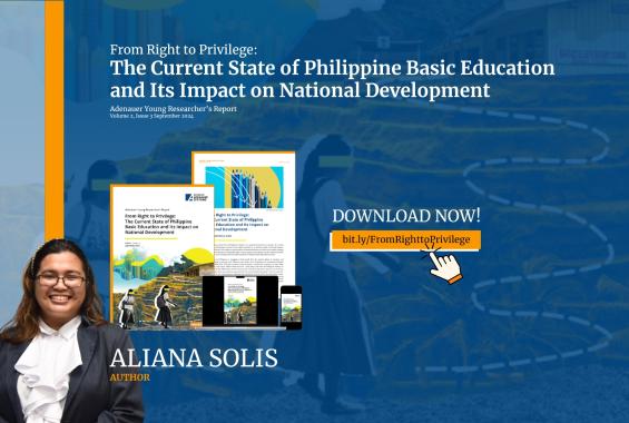 The Current State of Philippine Basic Education and Its Impact on National Development ...