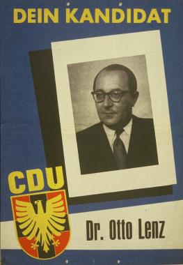 Otto Lenz - Geschichte der CDU - Konrad-Adenauer-Stiftung